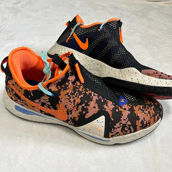 Nike | Shoes | Nike Pg 4 Digi Camo Basketball Shoes Size 7 | Poshmark